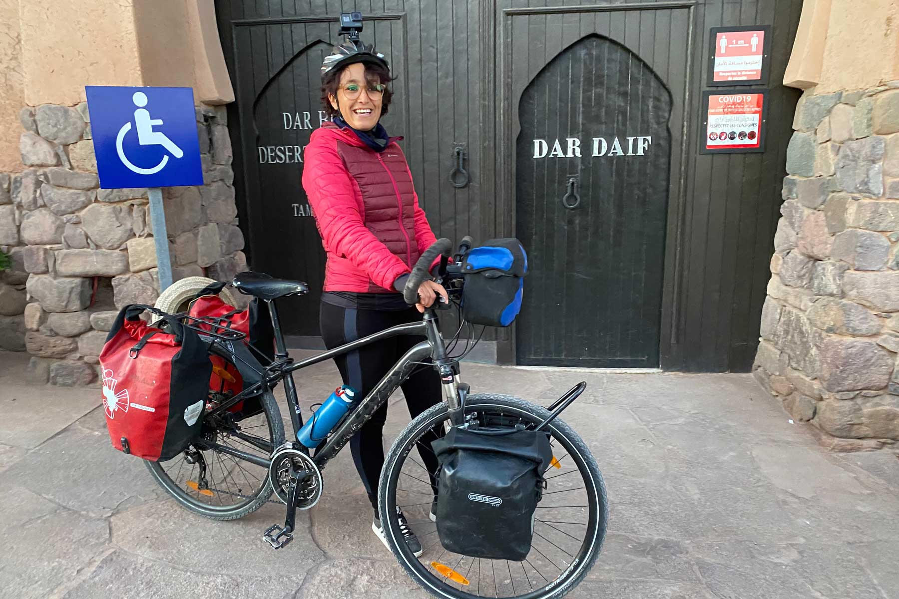 Nora halte à Dar Daïf - Hôtel Riad Dar Daïf